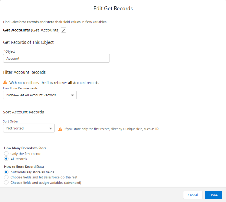Create Datatable in Lightning Flow salesforce - Techdicer