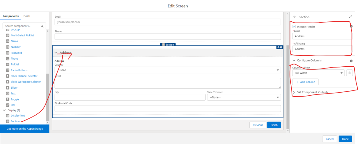 Expandable/Collapsible Sections in Lightning Screen Flow - Techdicer